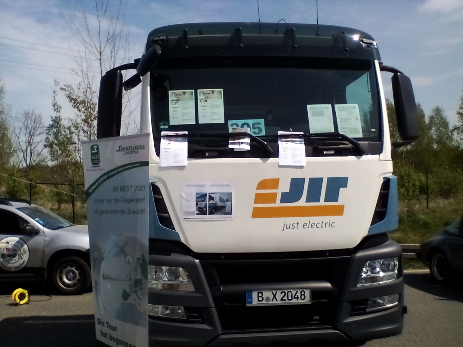 eJIT Truck beim Oldtimertreffen in Werdau – e-JIT
